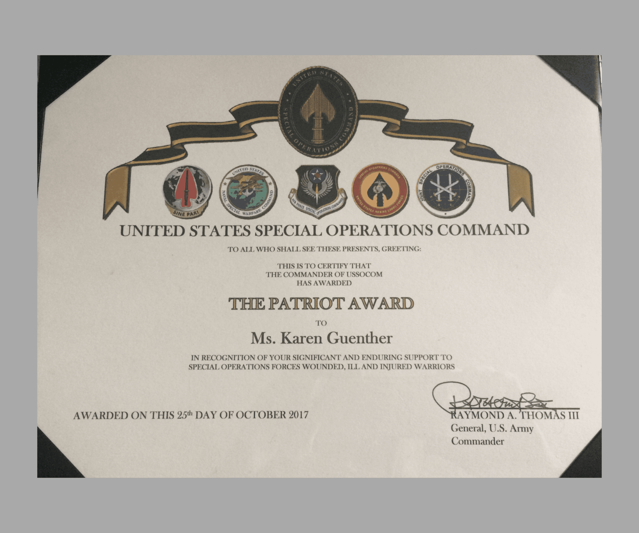 Our History - Semper Fi & America's Fund