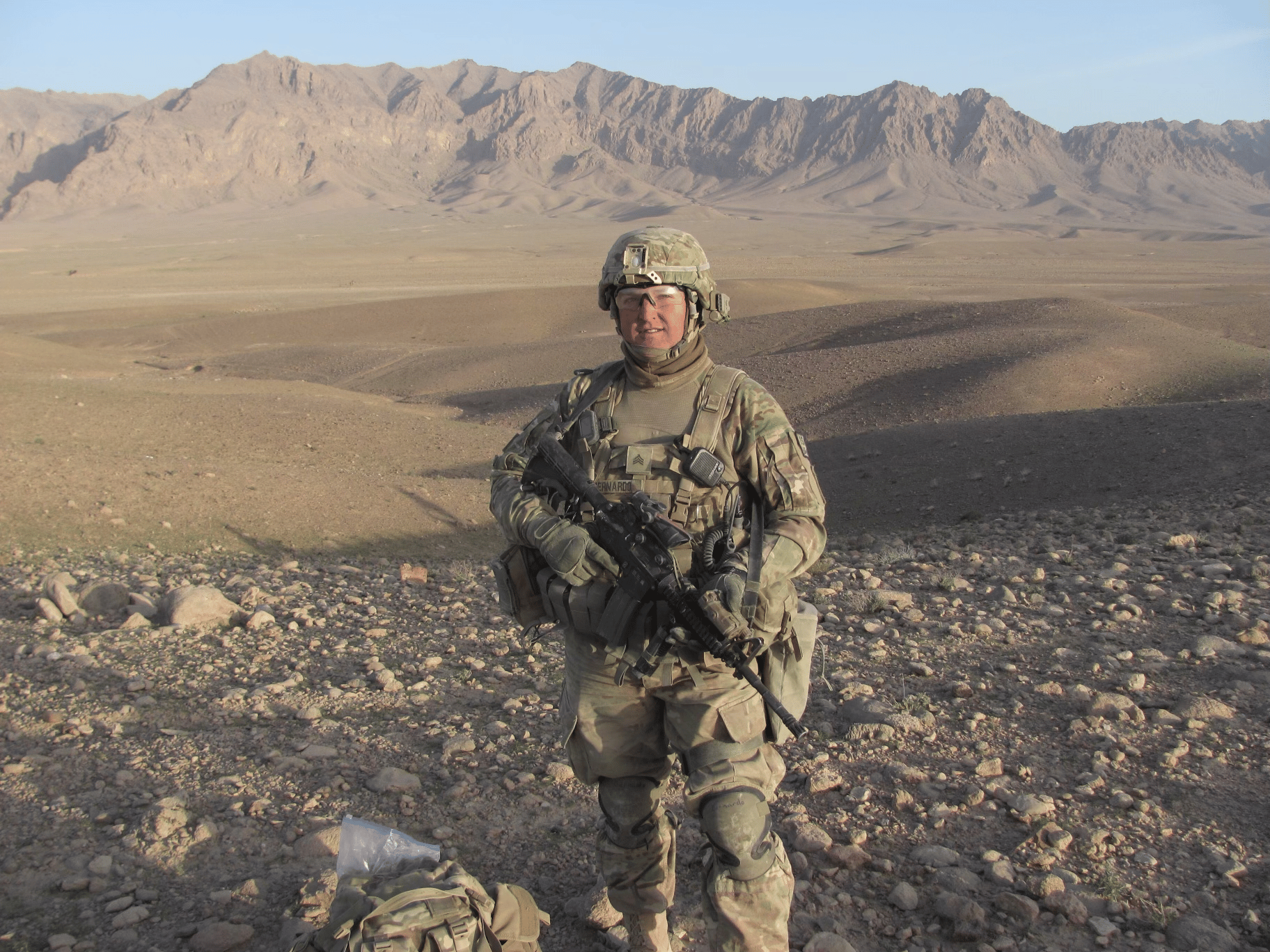 Army Staff Sergeant Monte Bernardo: Endless Support - Semper Fi ...
